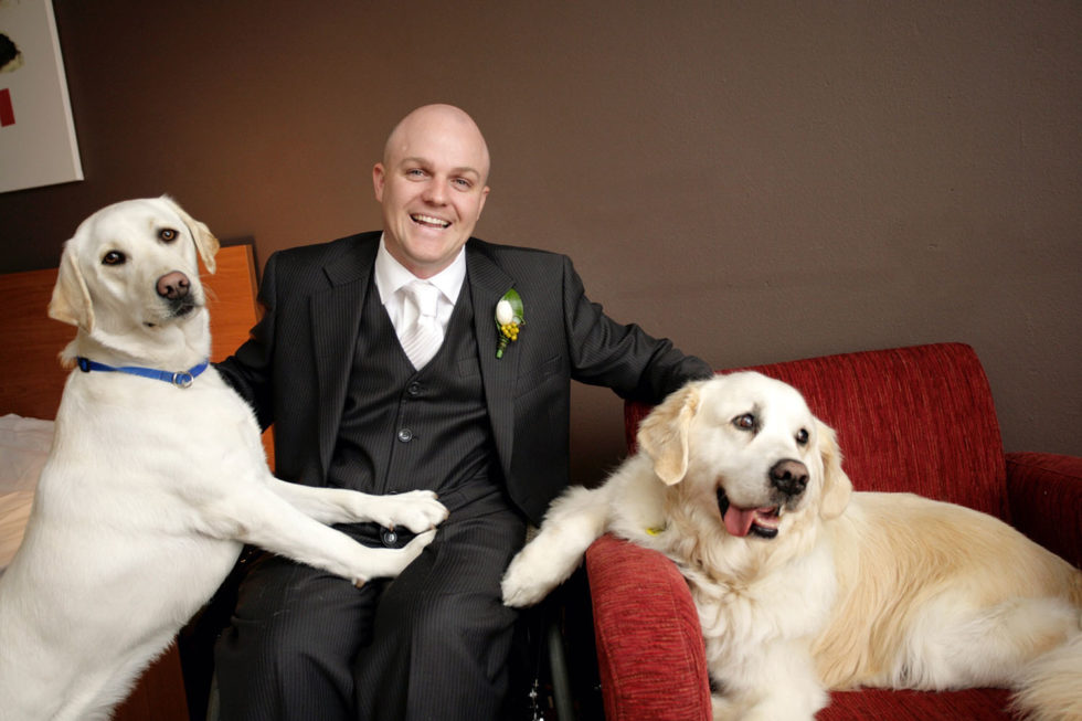 Tim and Casper Case Study C | Assistance Dogs Australia